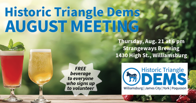 Homepage - Historic Triangle Dems